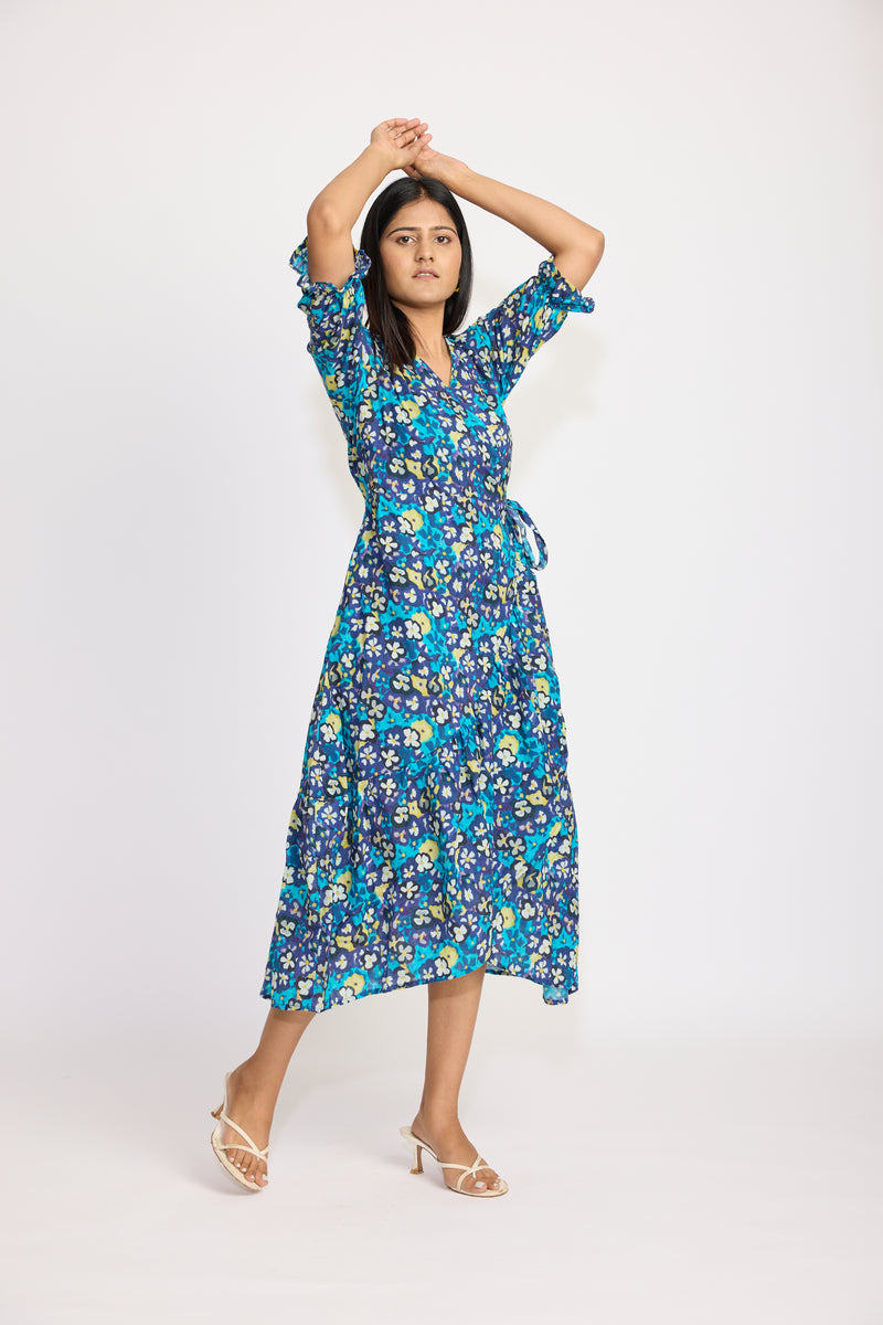 Gardenia wrap maxi – RADHARAMAN CLOTHING PRIVATE LIMITED