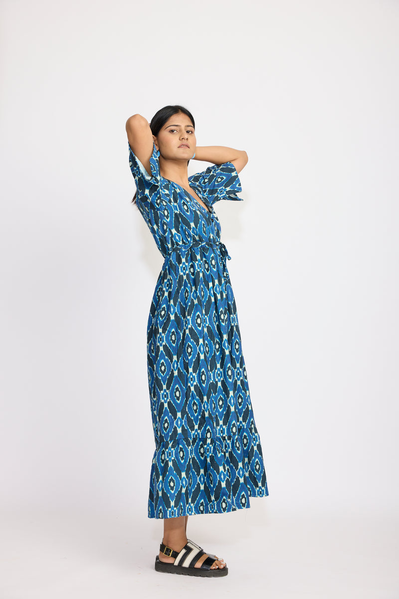 Blue lagoon ( maxi dress ) – RADHARAMAN CLOTHING PRIVATE LIMITED